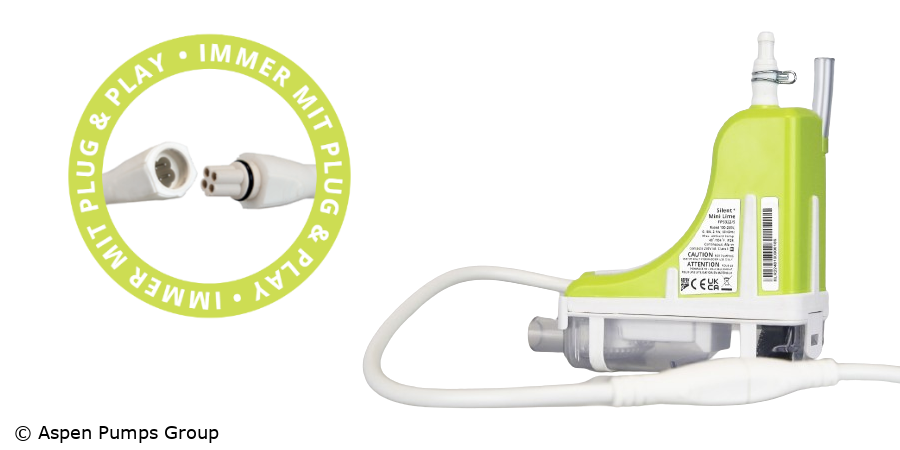 Aspen Pumps: Installation Silent+ Mini Lime | Frigo-Nieuws ...